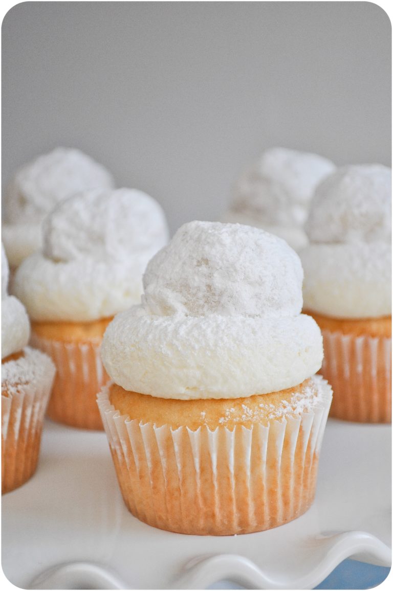 Snowball Cupcakes