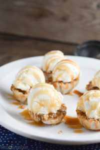 Mini Apple Crumb Sundaes